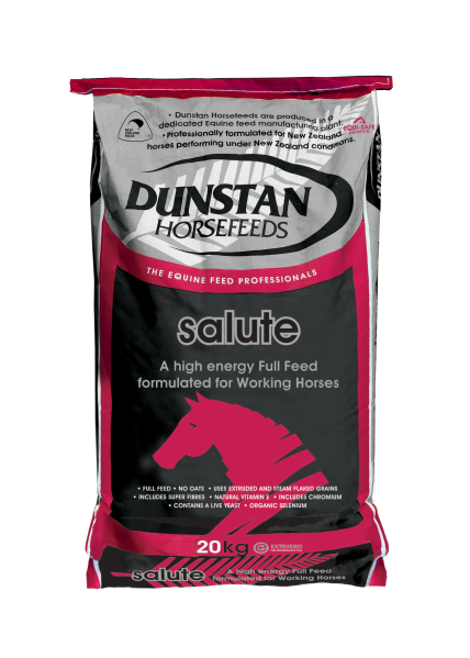 Dunstan Salute | Products | Dunstan Horse Feeds - NZ